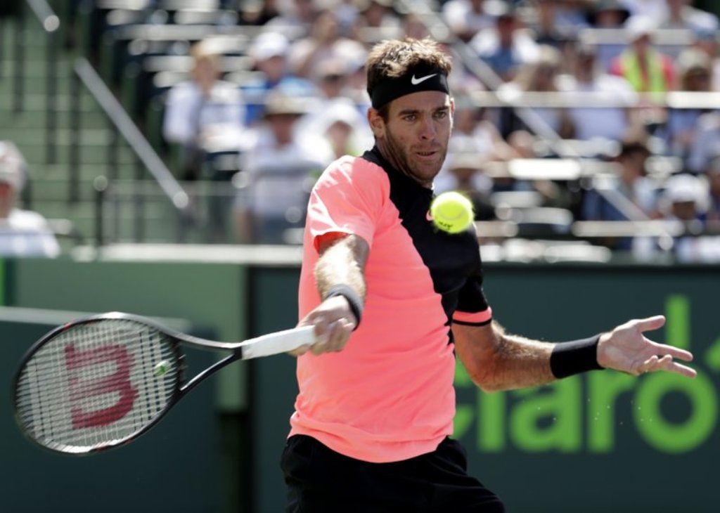 Del Potro no para de ganar y se instaló en cuartos de final en Miami