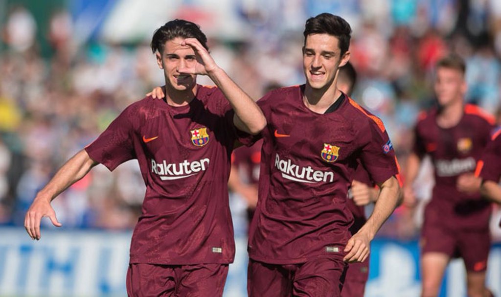 Alejandro Marqués metió a Barcelona en final de Champions juvenil