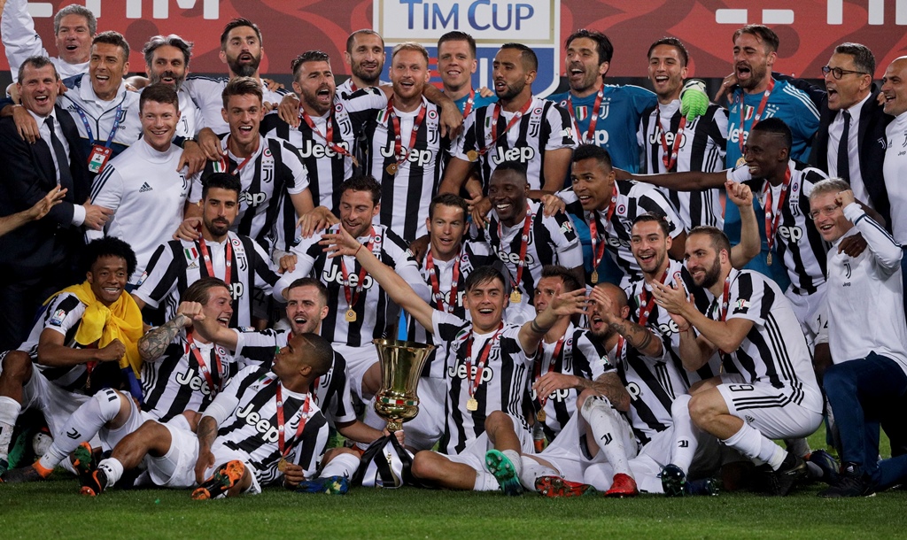 Juventus de Turín alzó la cuarta Copa Italia al hilo y la 13ª de su ...