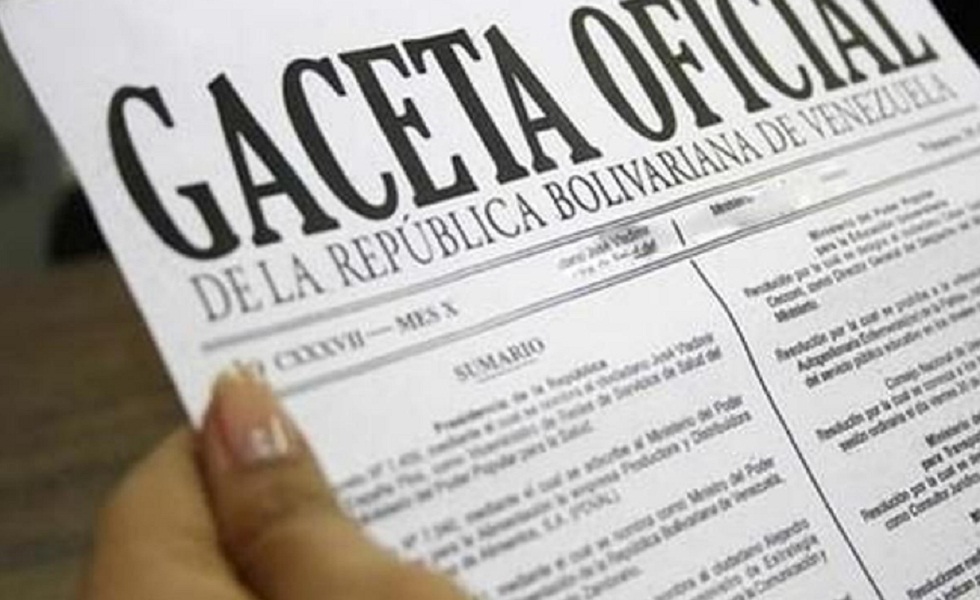 Publican en Gaceta Oficial normas que rigen el proceso de reconversión ...