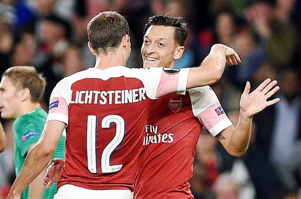 Arsenal inglés goleó y Milan le costó más en arranque de la Liga Europa ...