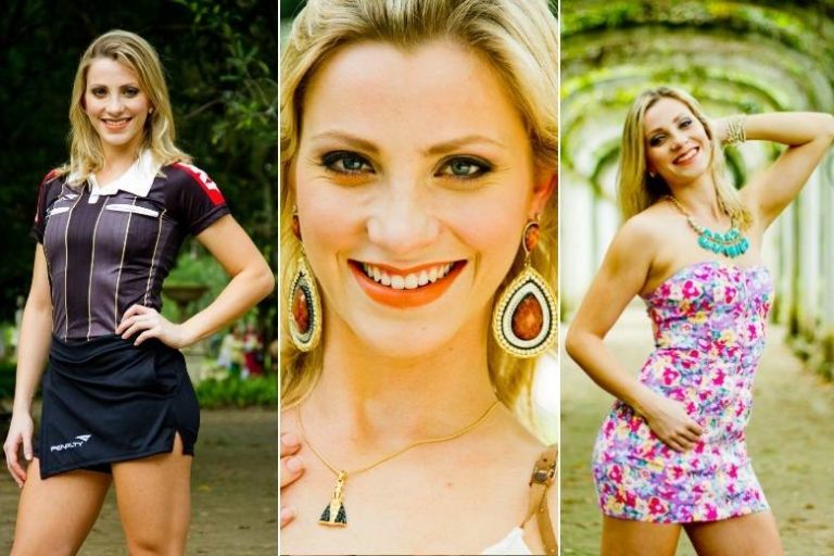 Conoce a la bellísima árbitro brasileira Fernanda Colombo - ACN