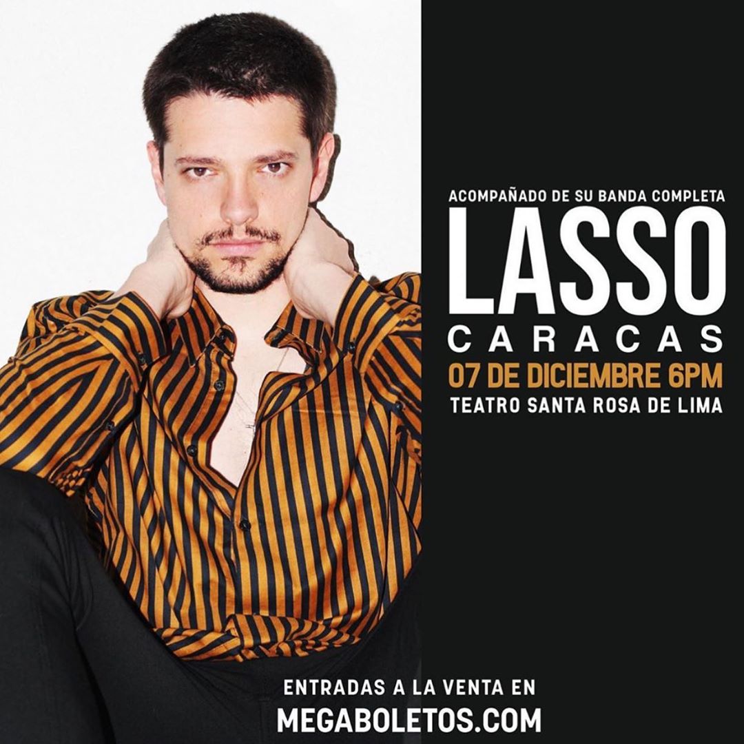 Lasso cerrará su gira mundial el 7 de diciembre en Caracas - ACN
