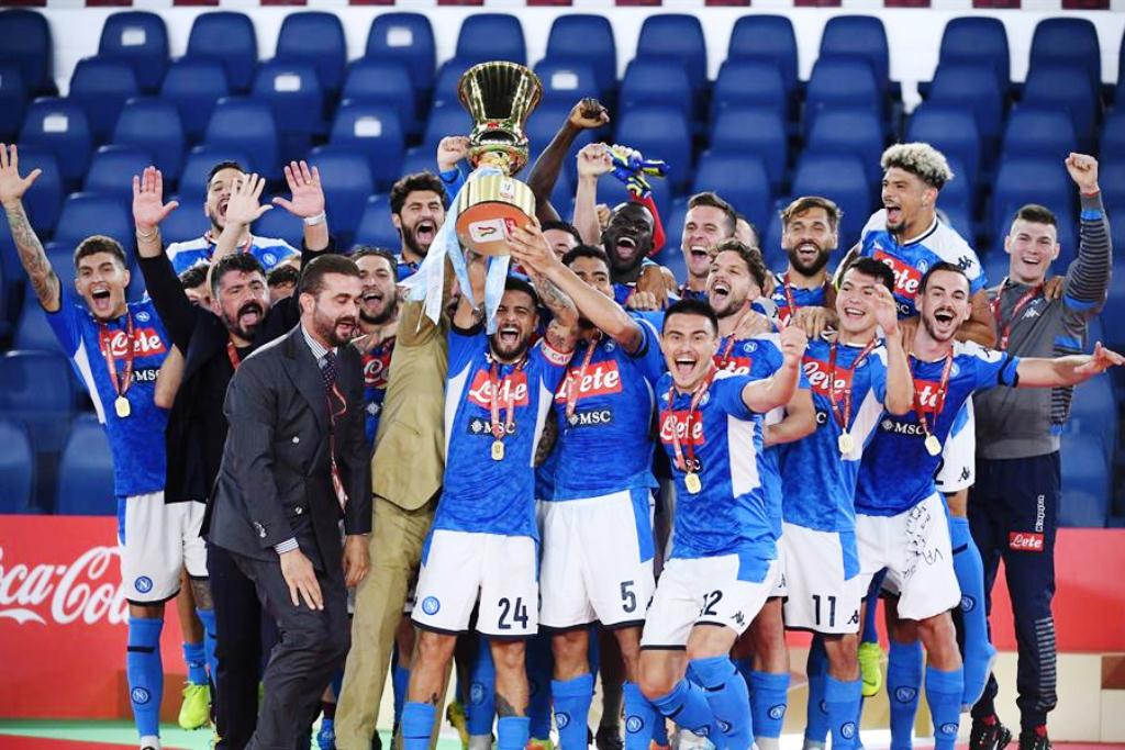Nápoles campeón de Copa Italia - noticiasACN