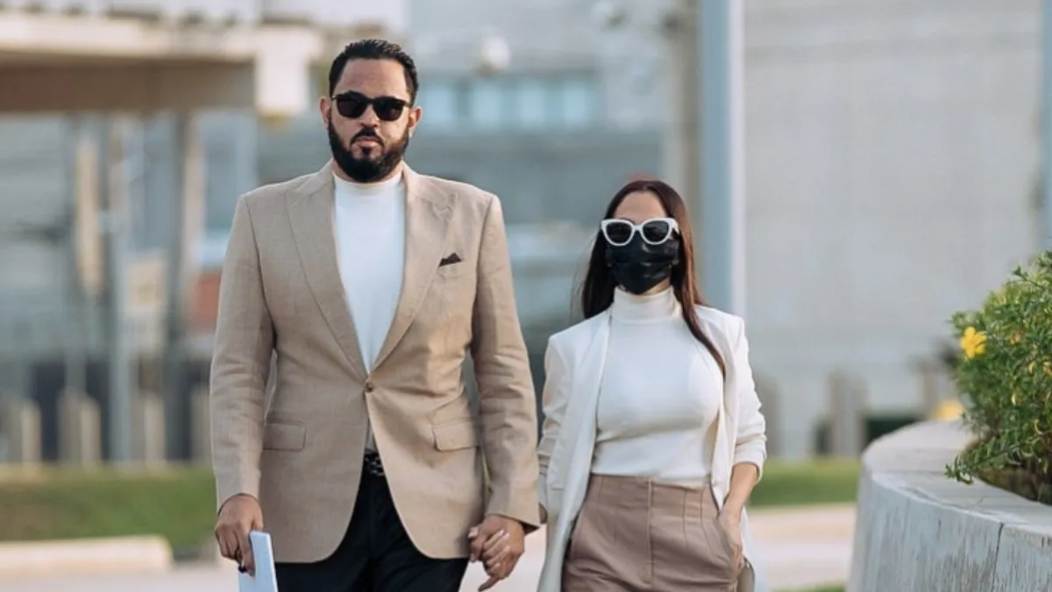 Las primeras imágenes de Raphy Pina esposado de camino a la cárcel