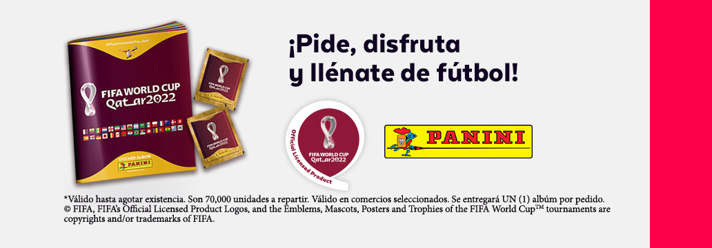 Álbum Panini PedidosYa